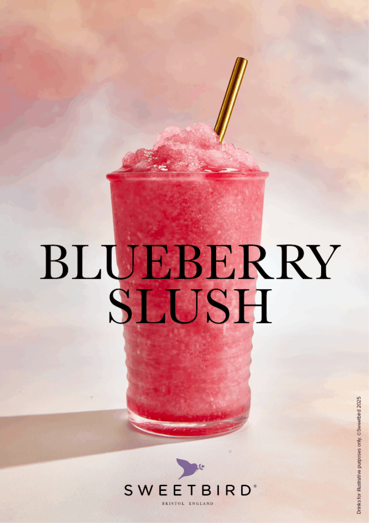 Blueberry Slush Poster - Sweetbird